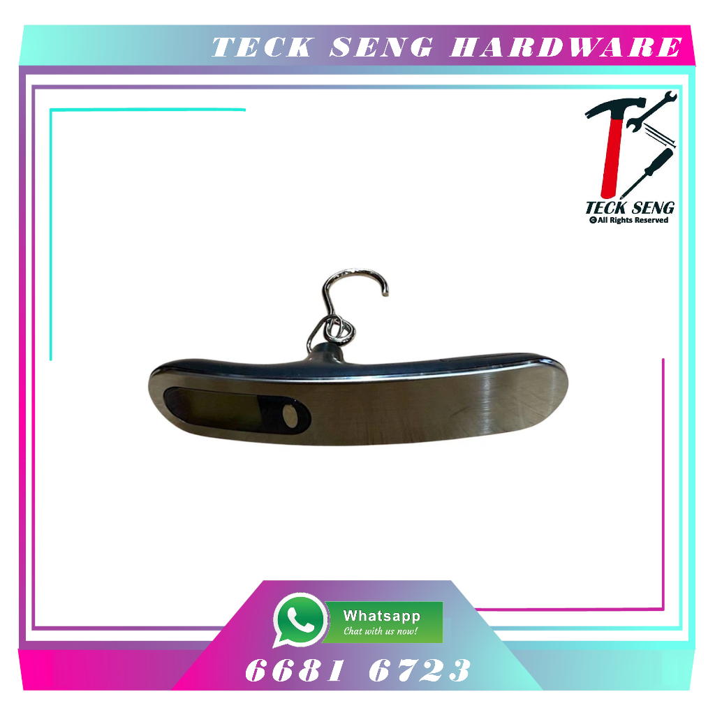[SG LOCAL SELLER] LUGGAGE SCALE, DIGITAL HANGING SCALE, 50KG CAPACITY ...