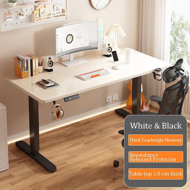 👉Free Installation👈 [SG STOCK] Electric Adjustable Height Study Table ...