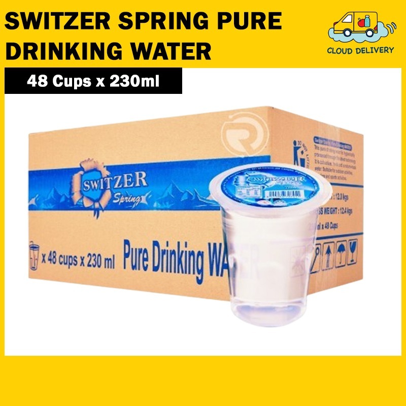 Switzer Spring Pure Drinking Water (48 x 230ml) | Shopee Singapore