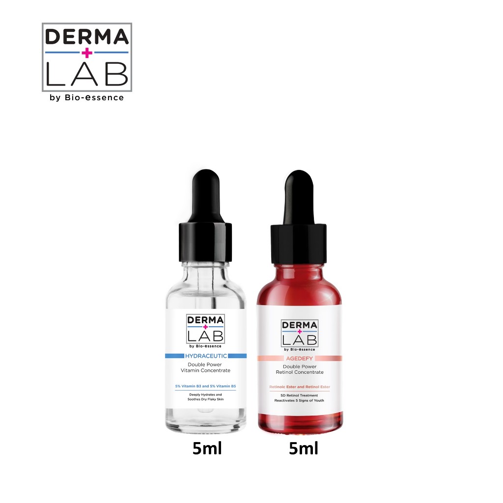 [MEMBER REDEMPTION] DERMA LAB Double Power Duo Trial Set 5ml x2 ...