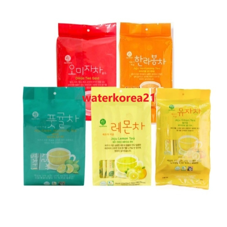 Jeju Stick tea Omija Tea Lemon Tea Green Tangerine Tea Harabong Tea ...