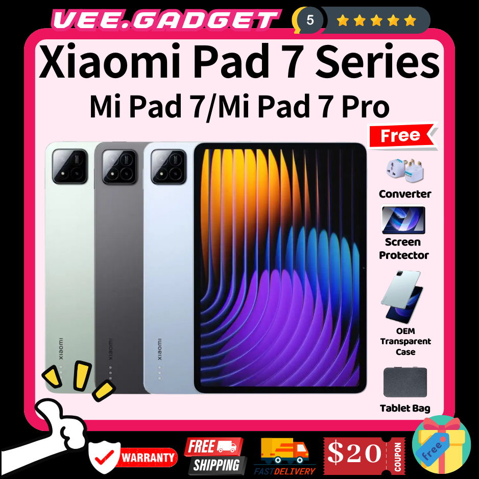 [NEW] Xiaomi Pad 7 Ultra/Xiaomi Pad 7 Pro 11.2 inches Snapdragon 8s Gen ...