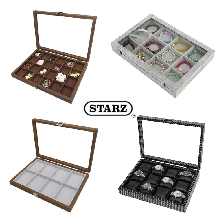 STARZ - Assorted Models , Jewelry Storage Boxes Organizer Case for ...
