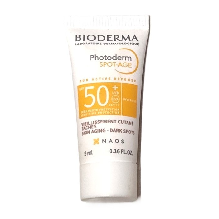5ml sample. Bioderma Photoderm Spot-age SPF50+ Anti-dark spot Facial ...
