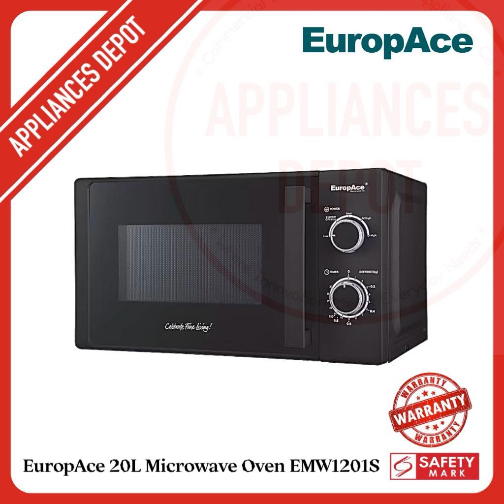 EuropAce 20L Countertop Microwave Oven EMW 1201S | EMW1201S (1 Year ...