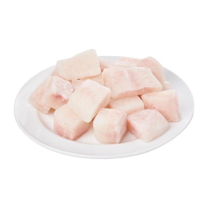 CB IQF Sutchi Fish Cube 1KG – Premium Frozen Boneless Fish Cubes ...