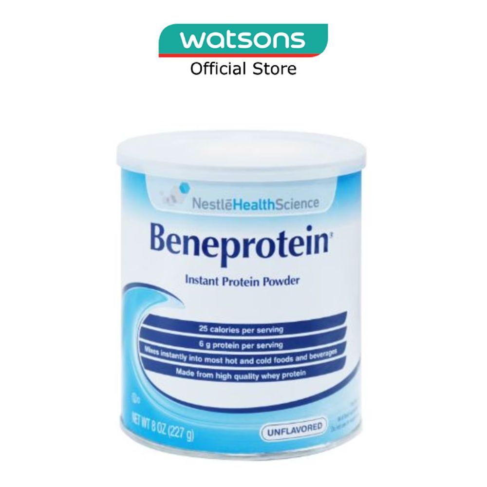 BENEPROTEIN Unflavoured Instant Protein Powder 227g | Shopee Singapore