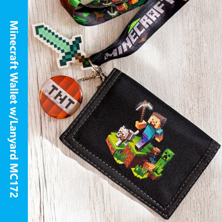 Minecraft Steve Wallet Limited Pieces #Ready stock in Singapore ...