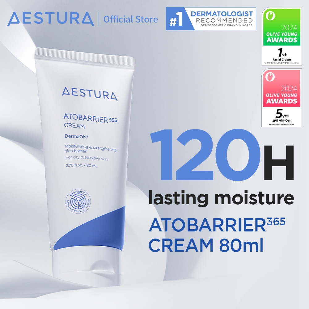 AESTURA ATOBARRIER365 Cream with Ceramide | Korean Moisturizer for Barrier Repair, 120-hour ...