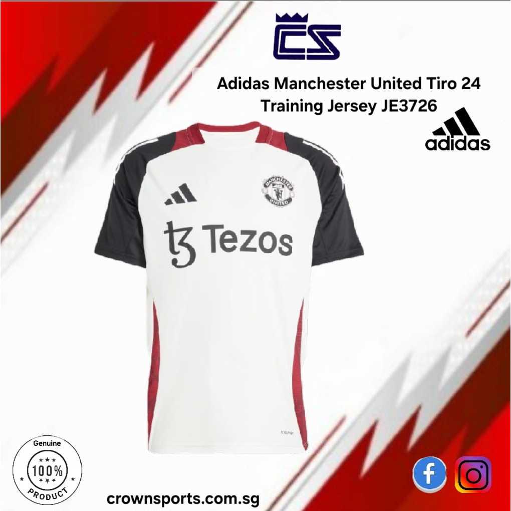 Adidas Manchester United Tiro 24 Training Jersey JE3726 | Shopee Singapore