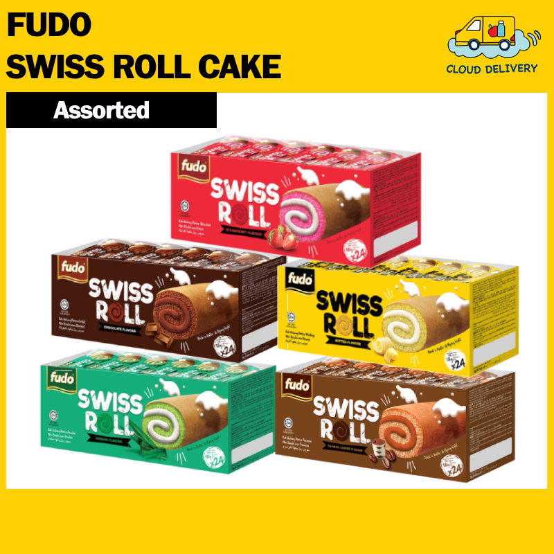 Fudo Swiss Roll Cake (24 x 18g) | Shopee Singapore