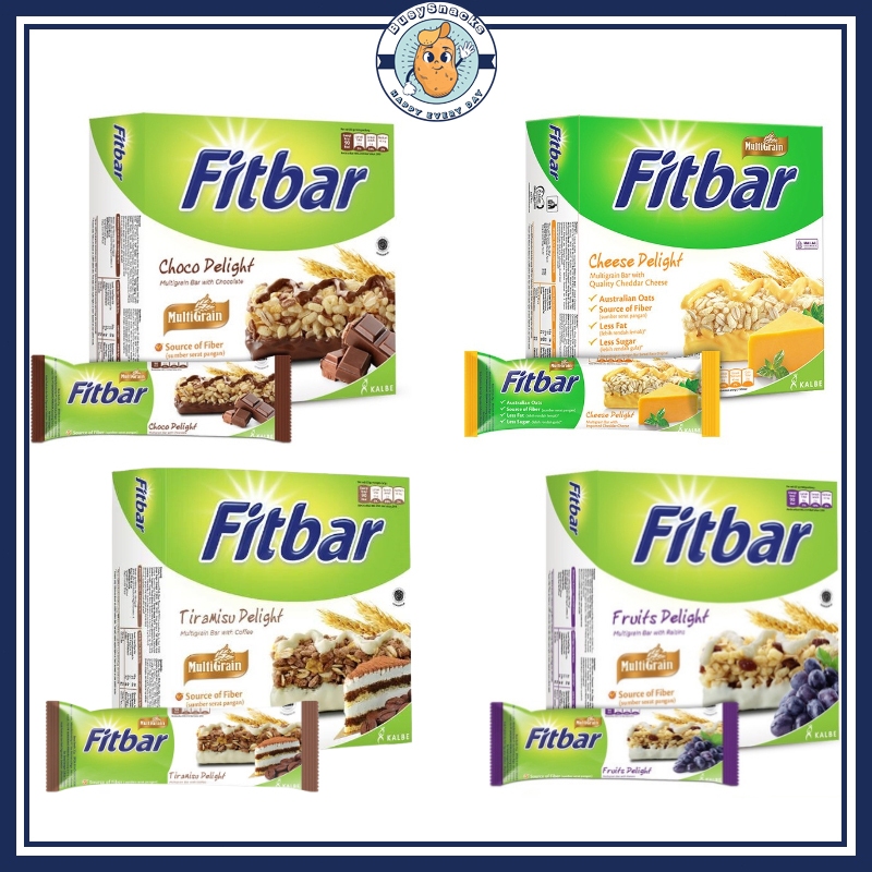 Multigrain FITBAR 110 GR (5 x 22 GR) | Fit BAR SNACK KALORI LOW ...