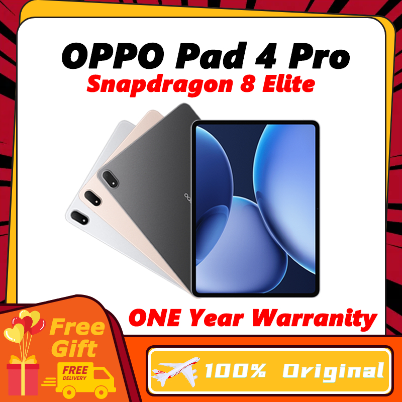 OPPO Pad 4 Pro Snapdragon 8 Elite 13.2" 144Hz 3.4K Ultra-clear True Color Screen | 12140mAh 67W ...