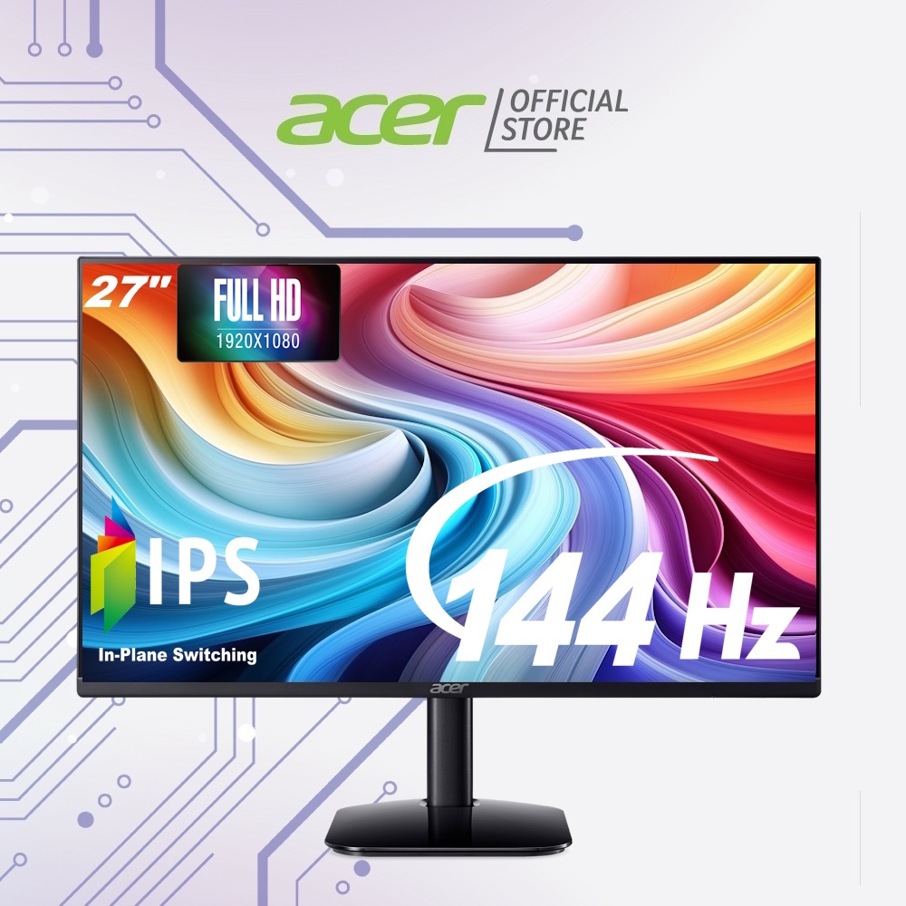 [NEW 144Hz Top Selling Monitor] Acer KA272 P6 27-Inch FHD IPS Monitor ...