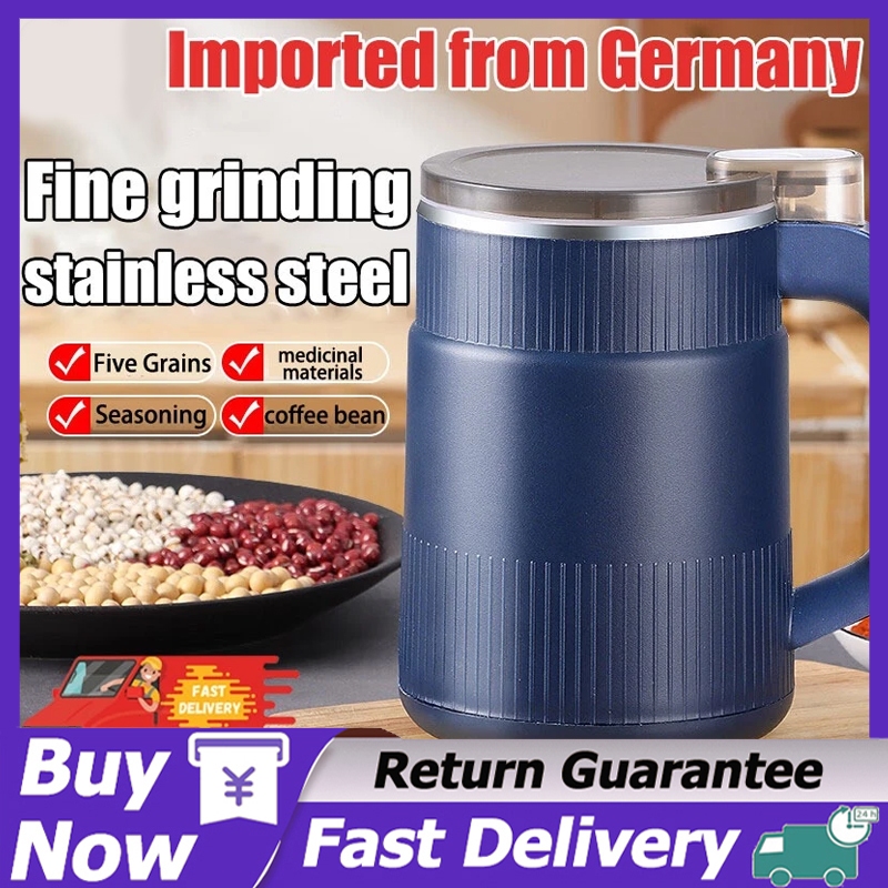 【Ready Stock】500ML Portable Electric Grinder Strong Power Powder ...