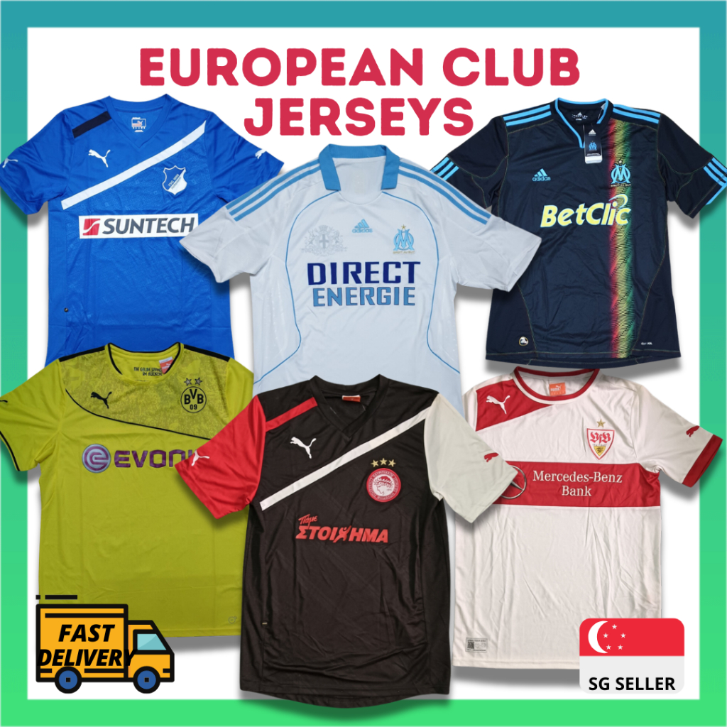 EUROPEAN CLUBS GERMANY FRANCE MARSEIILE STUTTGART OLYMPIACOS HOME AWAY ...