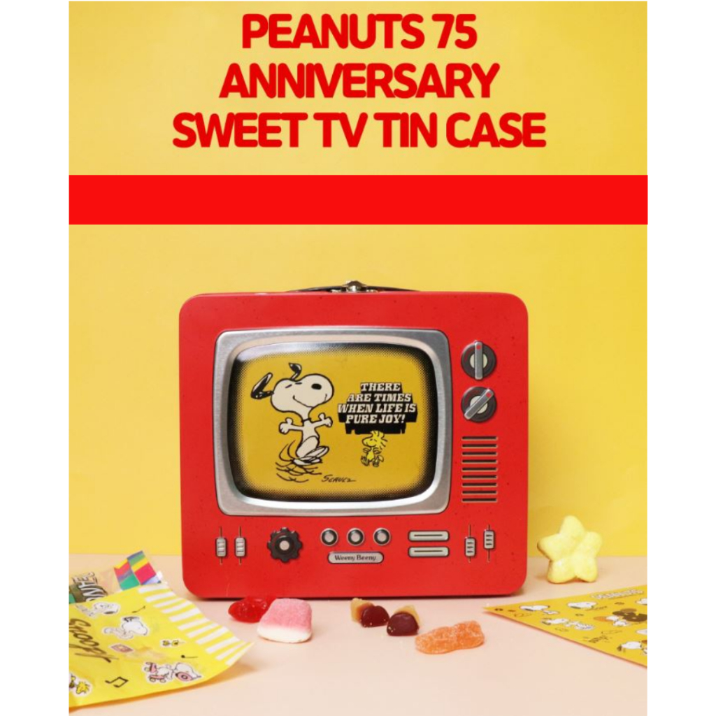 Snoopy Retro TV Gift Box Gummies Jellies Marshmallow Limited Edition ...