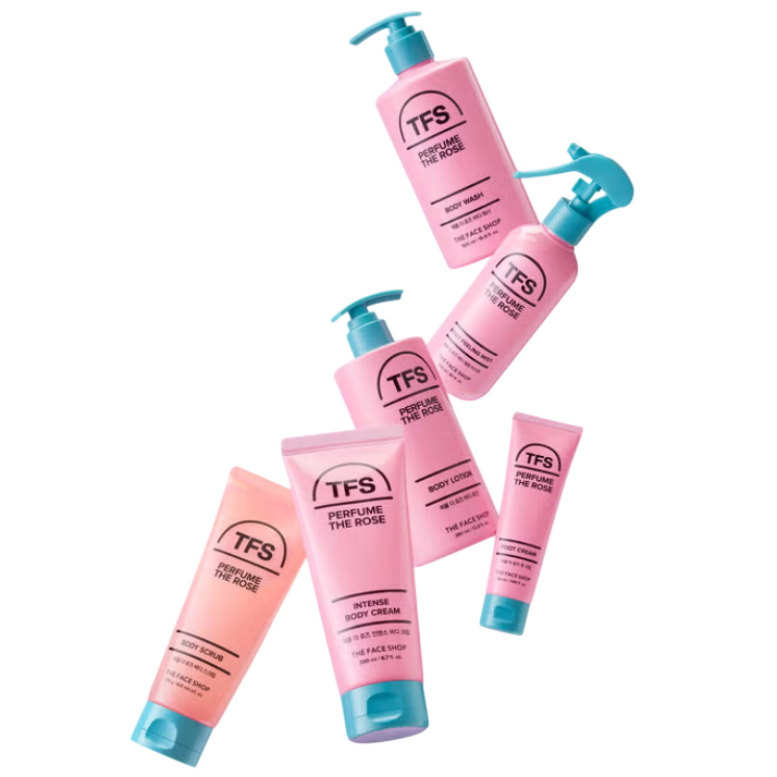 The Face Shop TFS Perfume The Rose Body Care Line (6 Types) Body Lotion ...