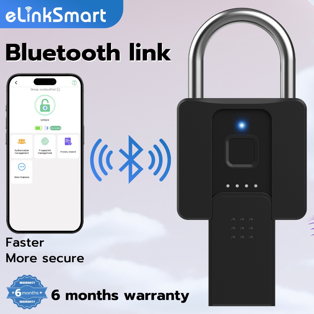 🏆Bluetooth Smart padlock TOP 1 🏆fingerprint padlock Bluetooth Outdoor ...