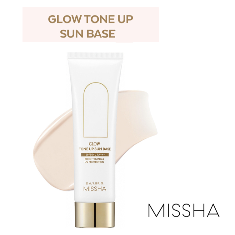 [MISSHA] Glow Tone Up Sun Base 50ml (SPF50+/PA+++) | Shopee Singapore
