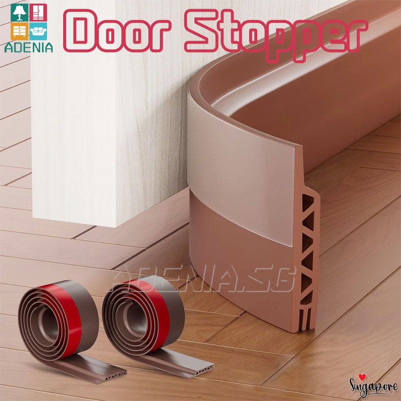 【SG】1M Door Sealing Strip Silicone Door Stopper Door Blocker Door ...