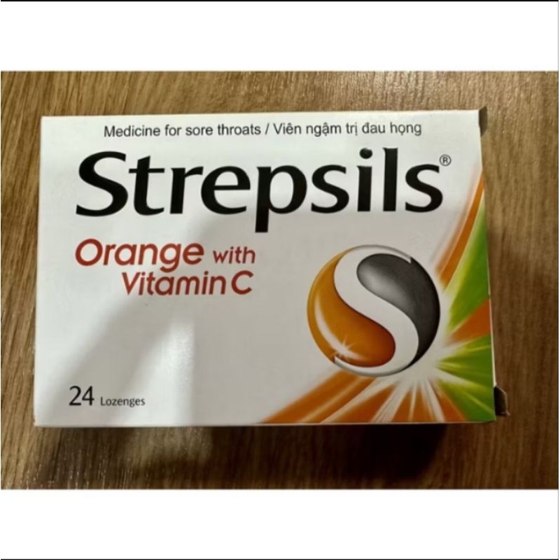 Strepsils Orange with Vitamin C Lozenges box 24 pcs | Shopee Singapore