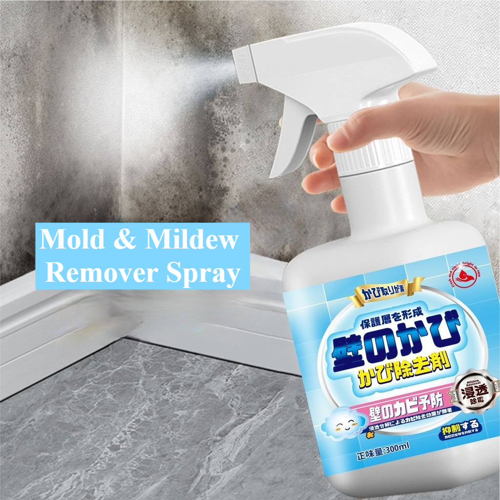 【SG Ready Stock】300ml Mold & Mildew Remover Spray - Fast Cleaning Agent ...