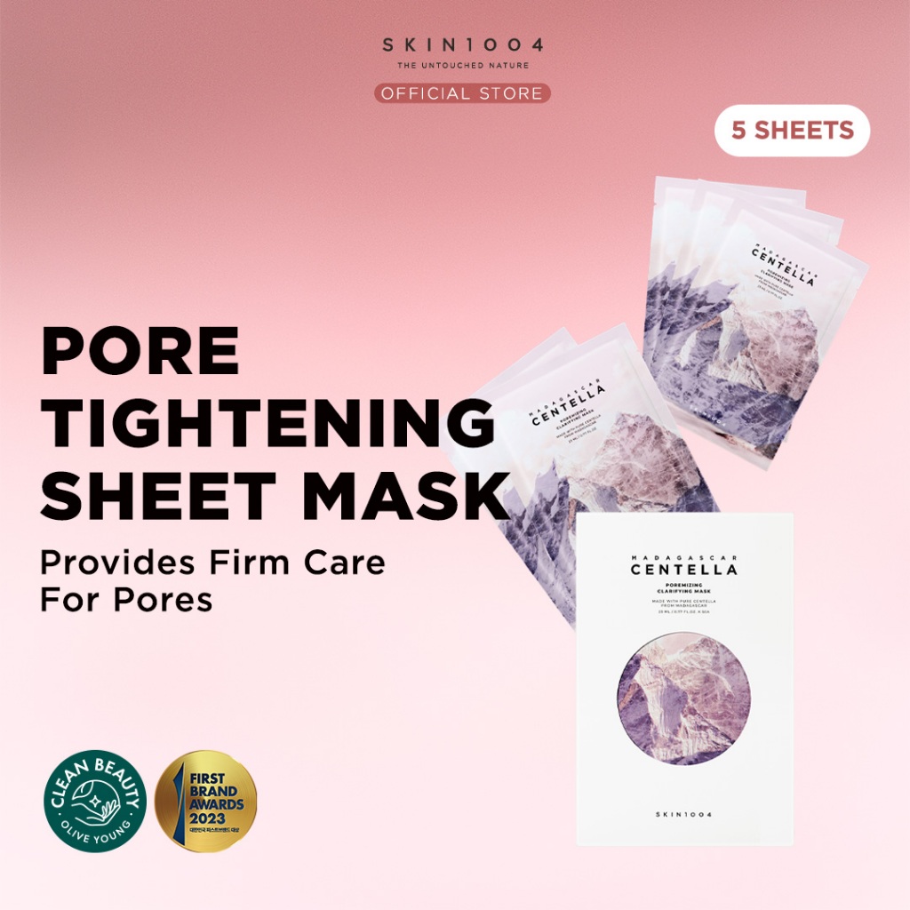 SKIN1004 Madagascar Centella Poremizing Clarifying Mask 5ea | Shopee ...