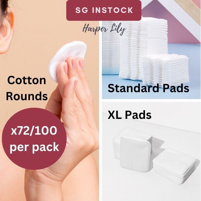 Cotton Facial Pad Lint Free Round Big Cotton Pad for Toner Makeup ...