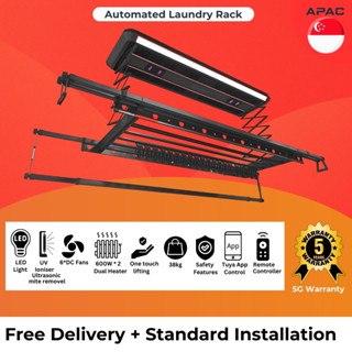 Automated Laundry Rack /Smart Clothes Drying Rack / Laundry Rack System ...