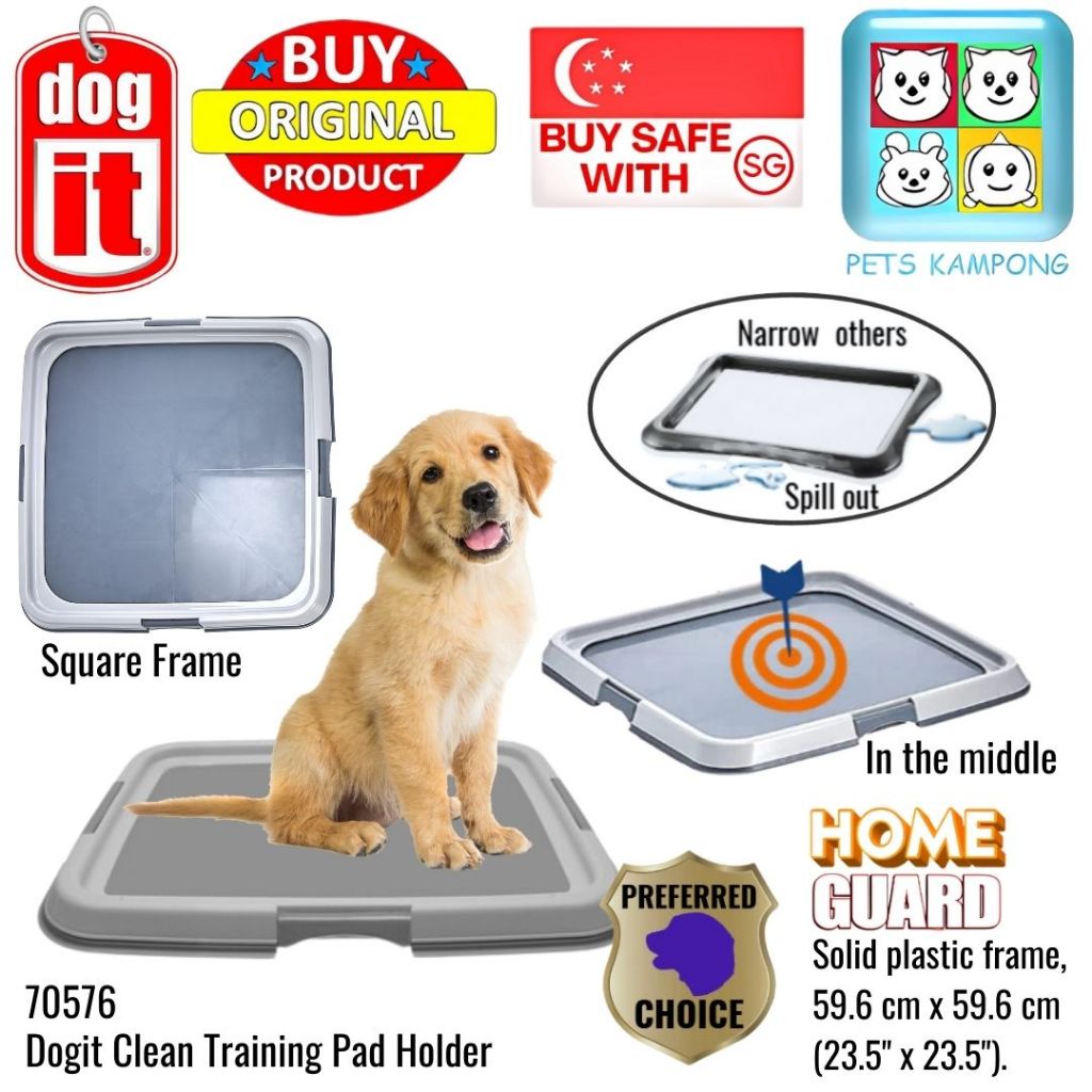 70576- Dogit Home Guard Training Pad Tray | Shopee Singapore