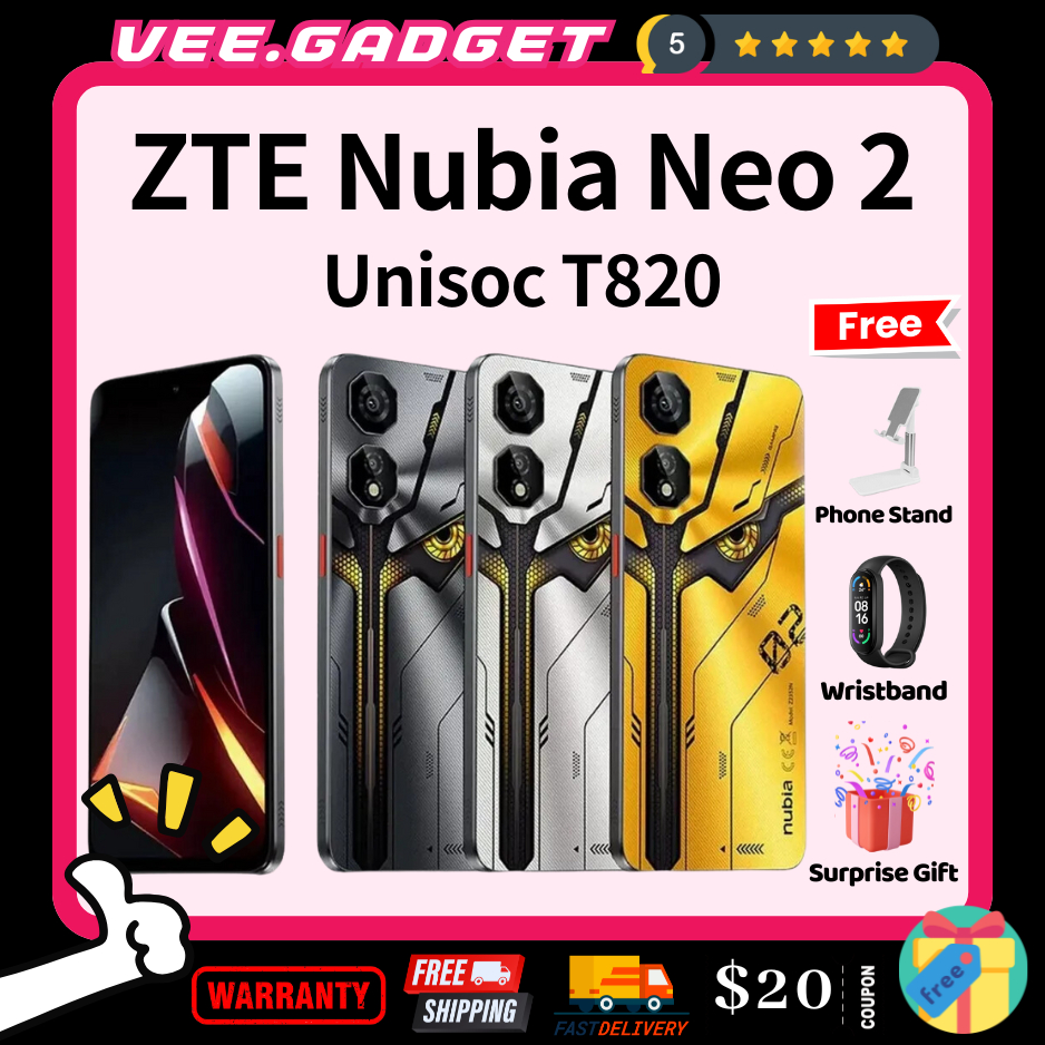 [GLOBAL] ZTE nubia Neo 2 Dual SIM Unisoc T820 LCD Screen Trigger Gaming ...