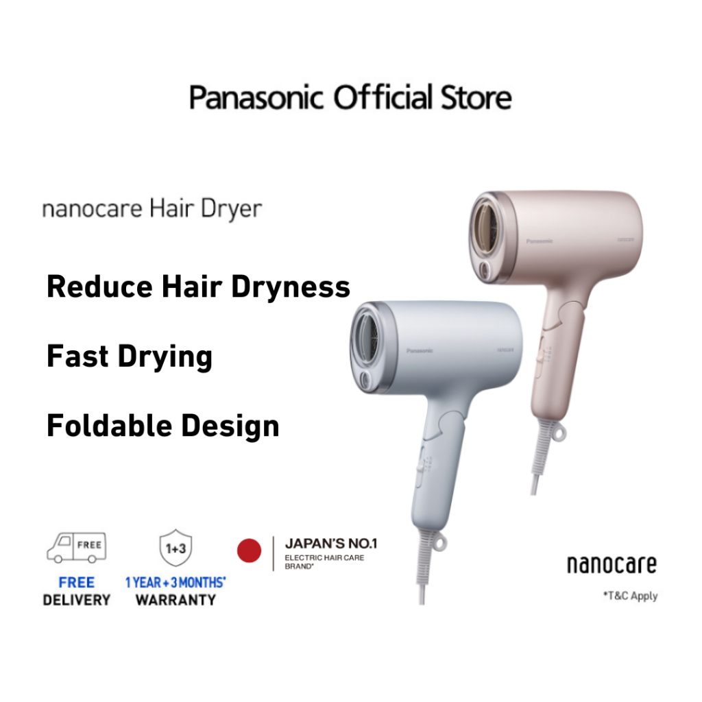 Panasonic nanocare Hair Dryer EH-NA7M | Shopee Singapore