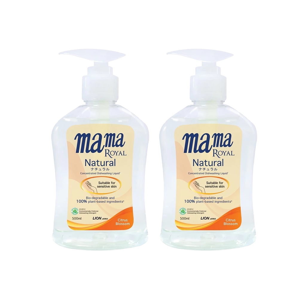 [Bundle of 2] Mama Royal Natural Concentrated Dishwashing Liquid, 500ml ...