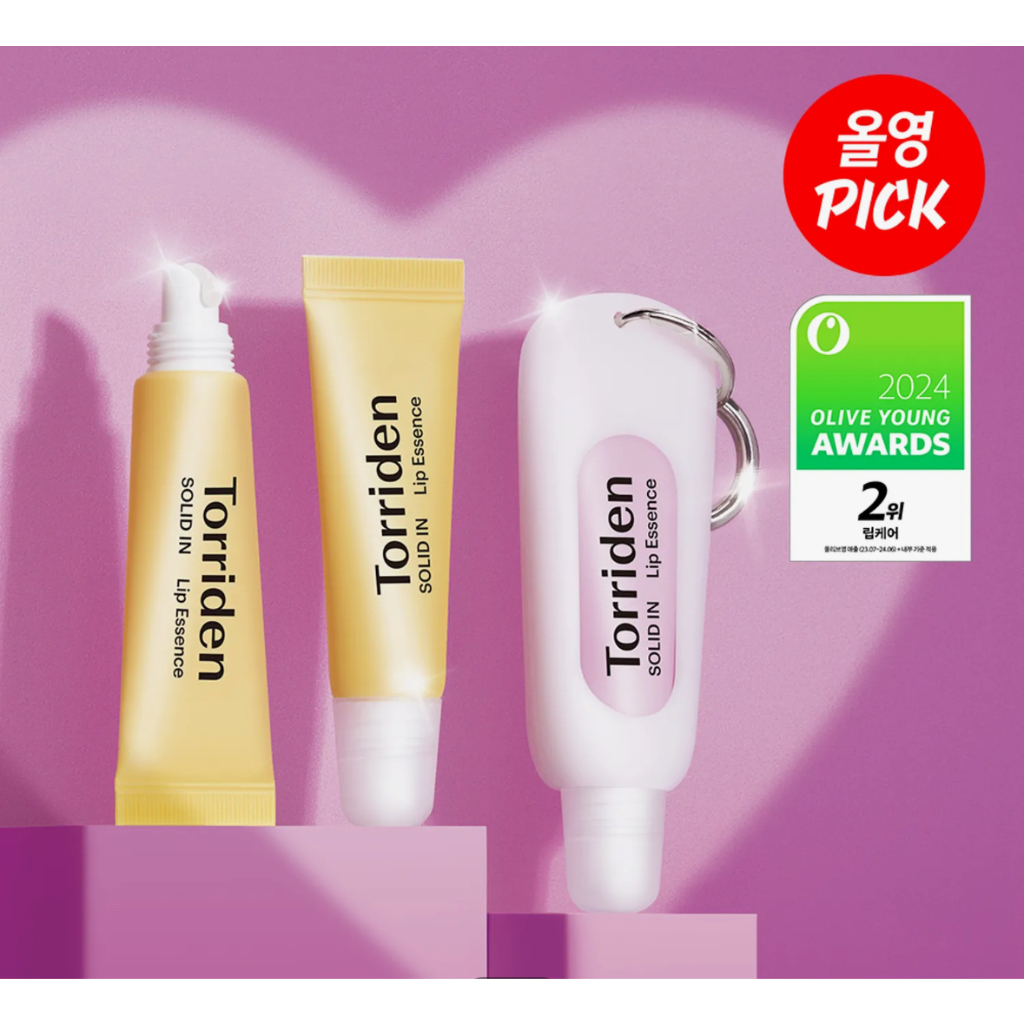 [Torriden] Solid In Lip Essence Triple Set (+Key Ring) | Shopee Singapore