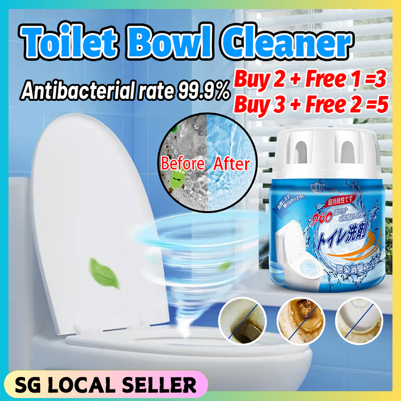 SG READY STOCK Auto Toilet Bowl Cleaner Toilet Flush Deodorizer Toilet ...
