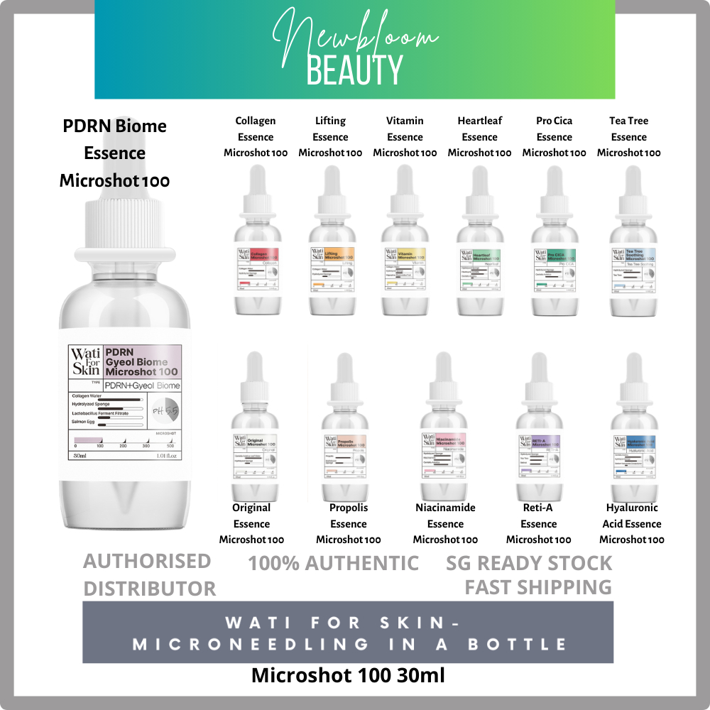 Wati For Skin Microshot 100 30ml: Collagen PDRN Niacinamide Hyaluronic ...