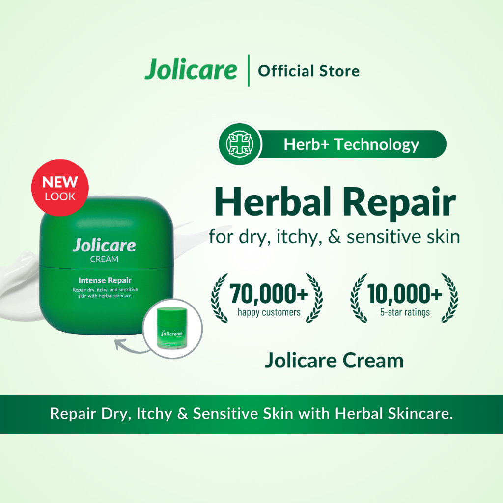 Jolicare Cream - Herbal Repair For Dry Itchy and Sensitive Skin | Baiki ...