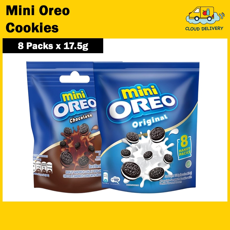 Mini Oreo Cookies (8 Packs x 17.5g) - Expiry See Product Description ...