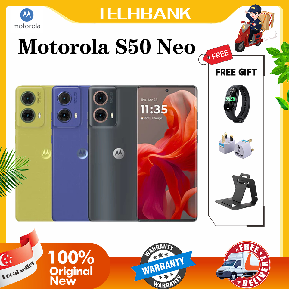 【Global Rom】Motorola S50 Neo Snapdragon 6s Gen 3 Motorola S50 Dimensity 7300 Dual SIM Motorola ...