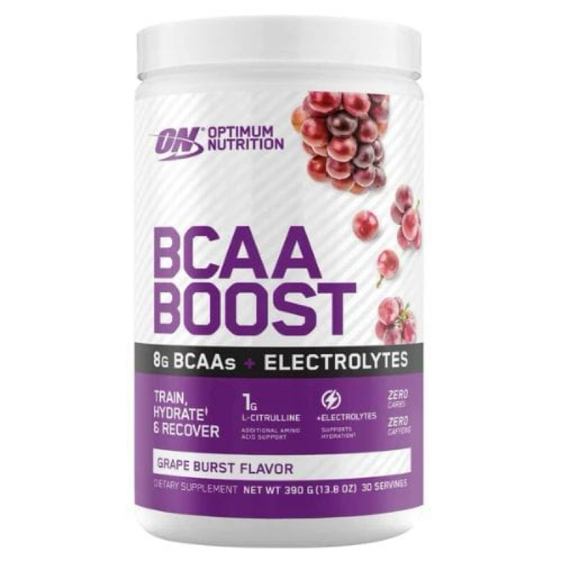 Optimum Nutrition BCAA Boost, 30 servings [8g BCAAs + Electrolytes ...