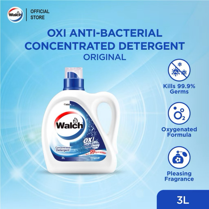 Walch Anti-Bacterial Concentrated Detergent 3L | Shopee Singapore