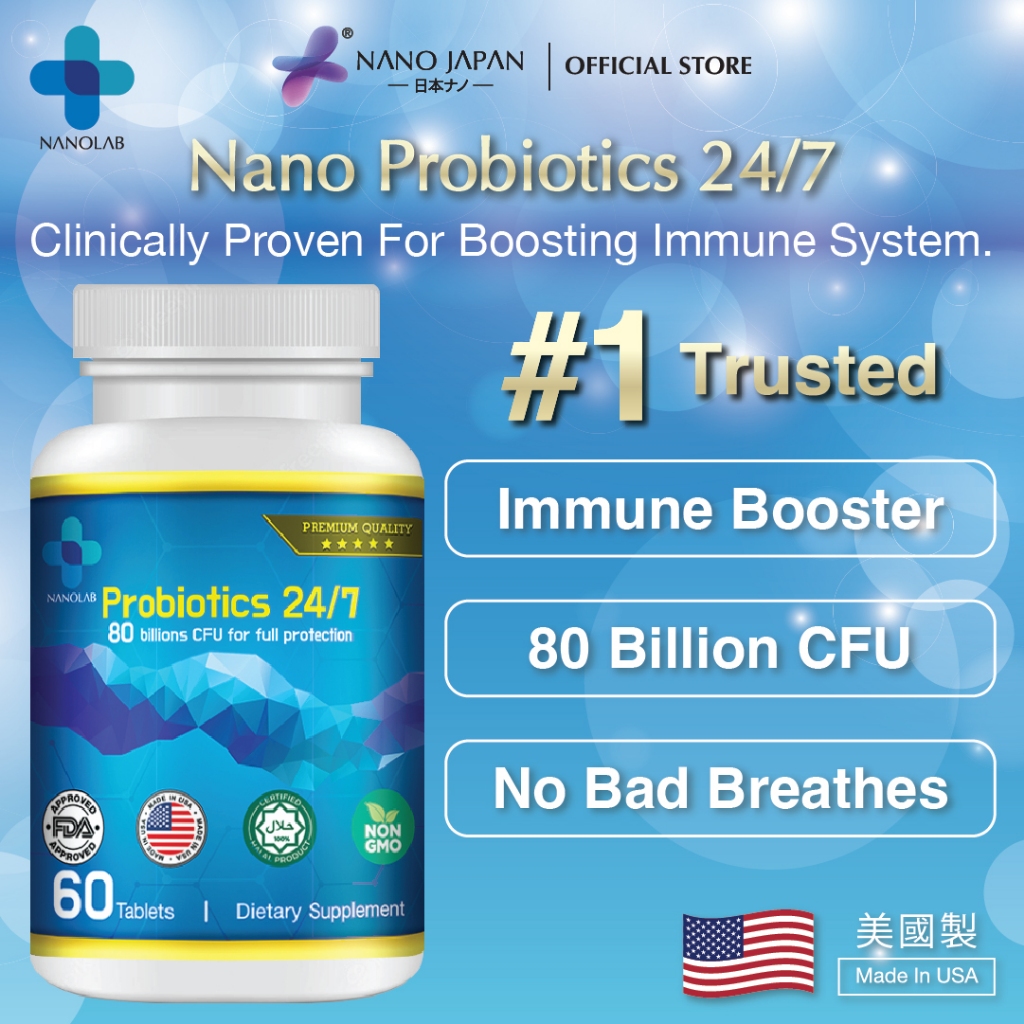 [𝐒𝐔𝐏𝐄𝐑] [𝐏𝐑𝐎𝐁𝐈𝐎𝐓𝐈𝐂𝐒 𝐁𝐎𝐎𝐒𝐓𝐄𝐑] Nano Probiotics 24/7 • 80 Billion CFU ...
