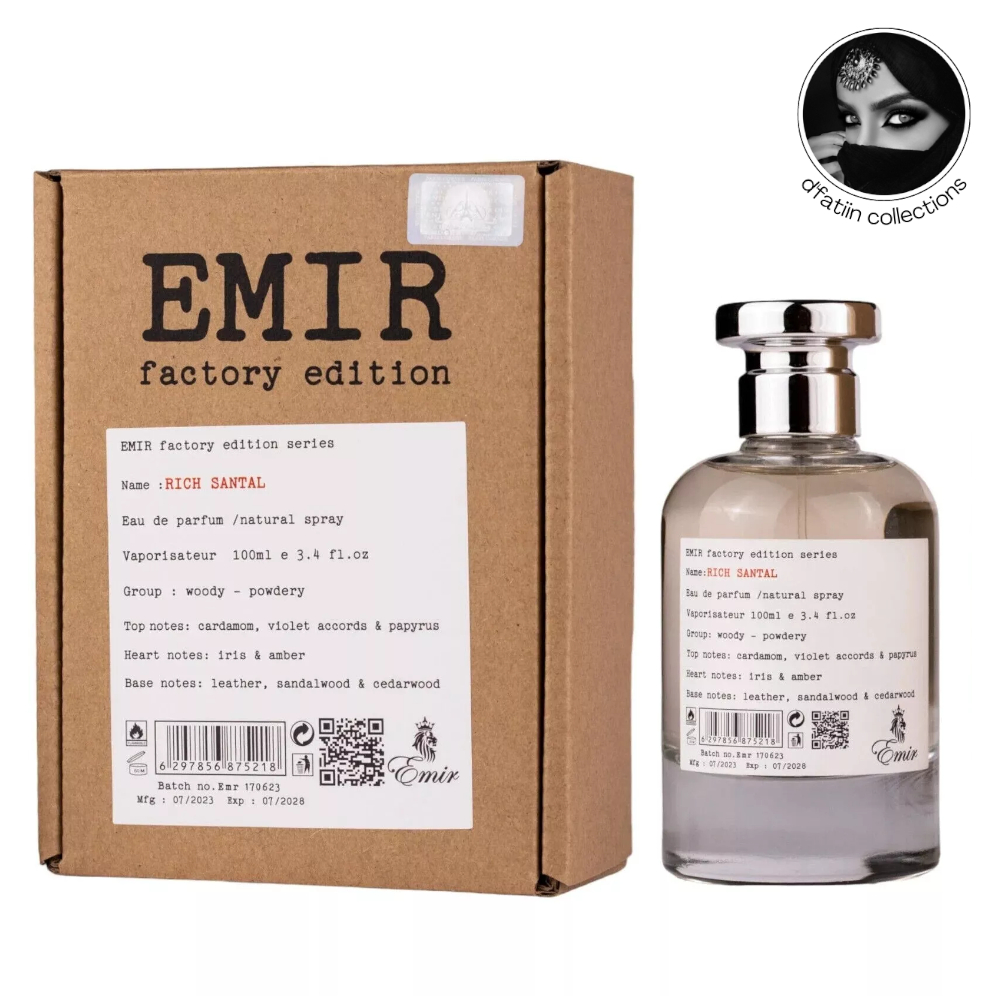 Rich Santal (Emir Factory Edition) by Paris Corner - Perfume 100ml ...