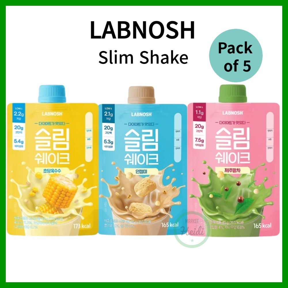 KOREA 🇰🇷 LABNOSH Slim Diet Protein Shake (pack of 5) | Shopee Singapore