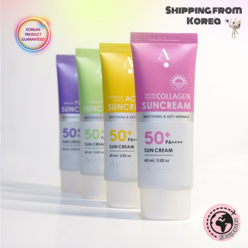 97_[Anely] Sunscreen 4 Types | Waterproof, Collagen, Active, Amazing ...