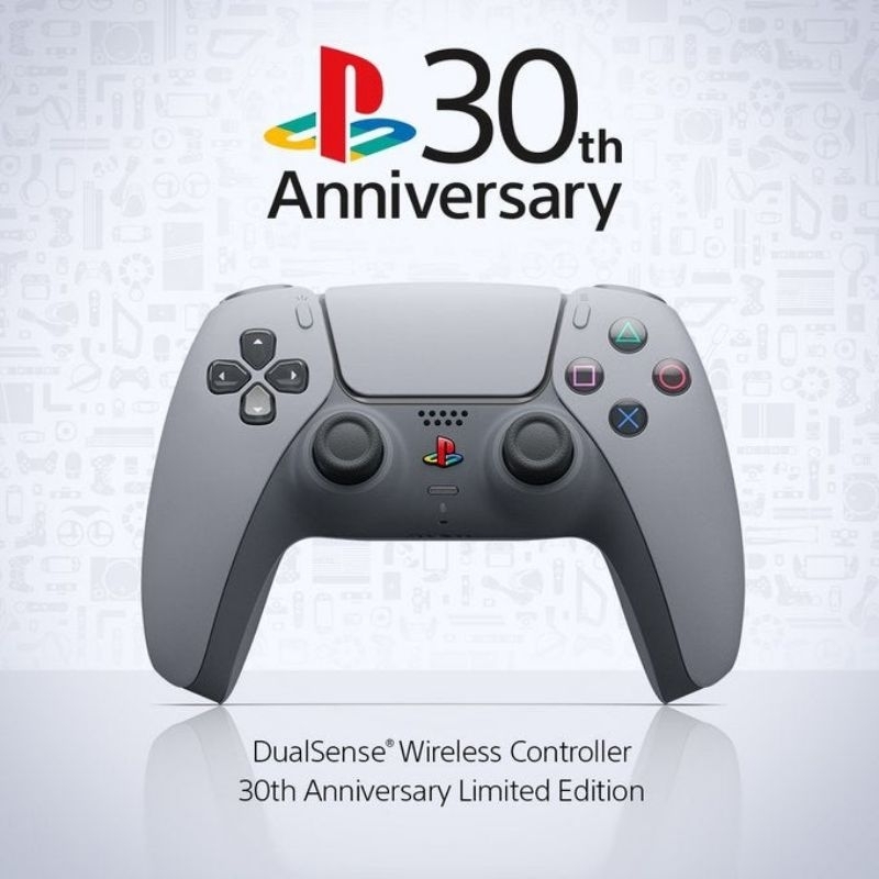Limited Edition 30th Anniversary Sony PlayStation 5 DualSense Wireless ...