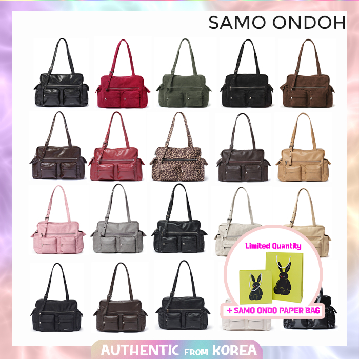 SAMO ONDOH pocket utility bag L(Fits 16"Mac Book) 22 color | Shopee ...