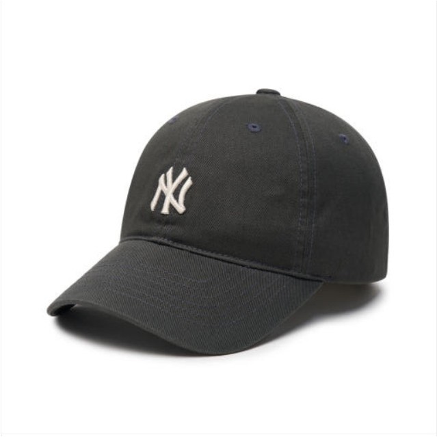 [MLB] Rookie Unstructured Ball Cap NY (CHARCOAL GREY) | Shopee Singapore