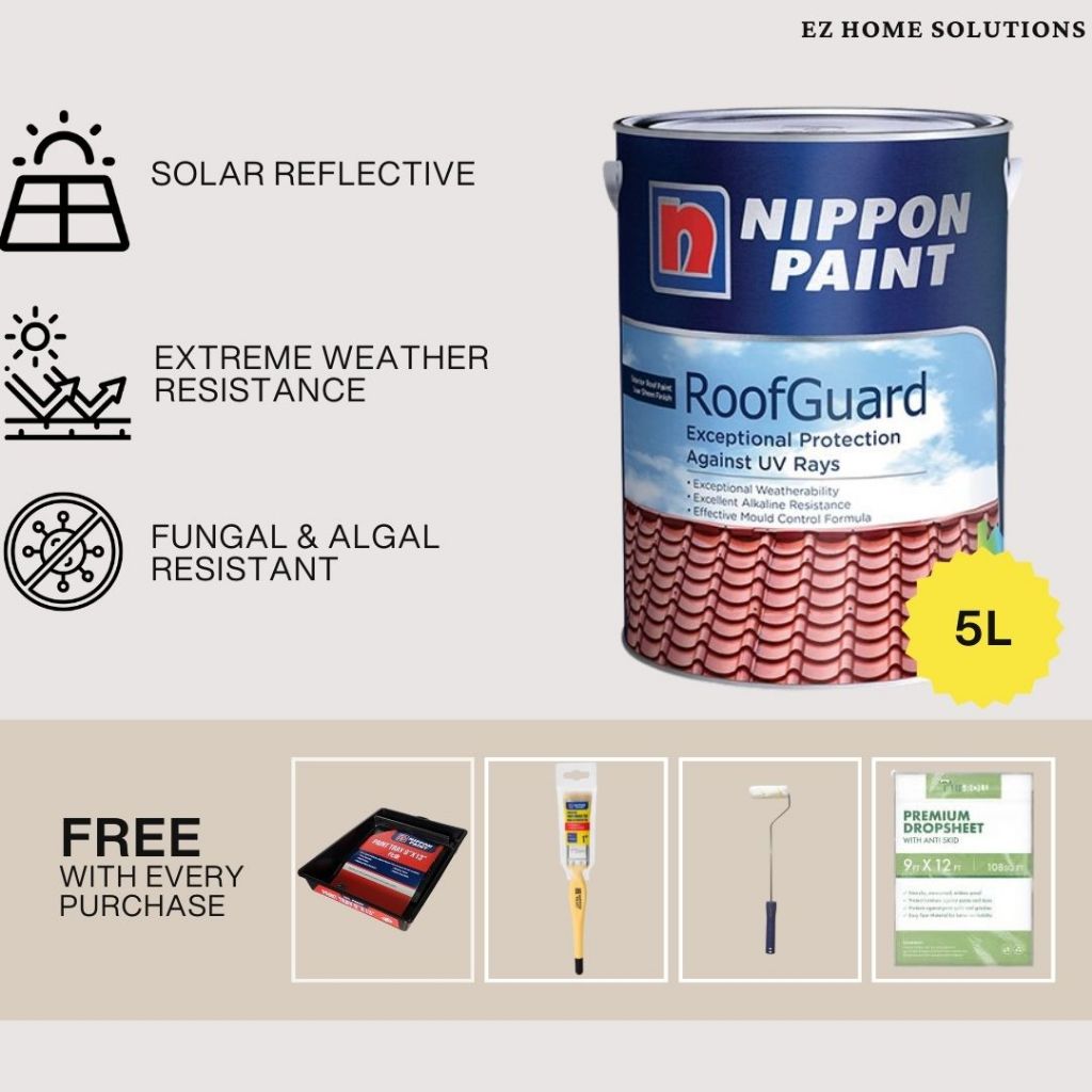 [FREE PAINTING KIT] Nippon Paint RoofGuard: High-Performance Roof ...